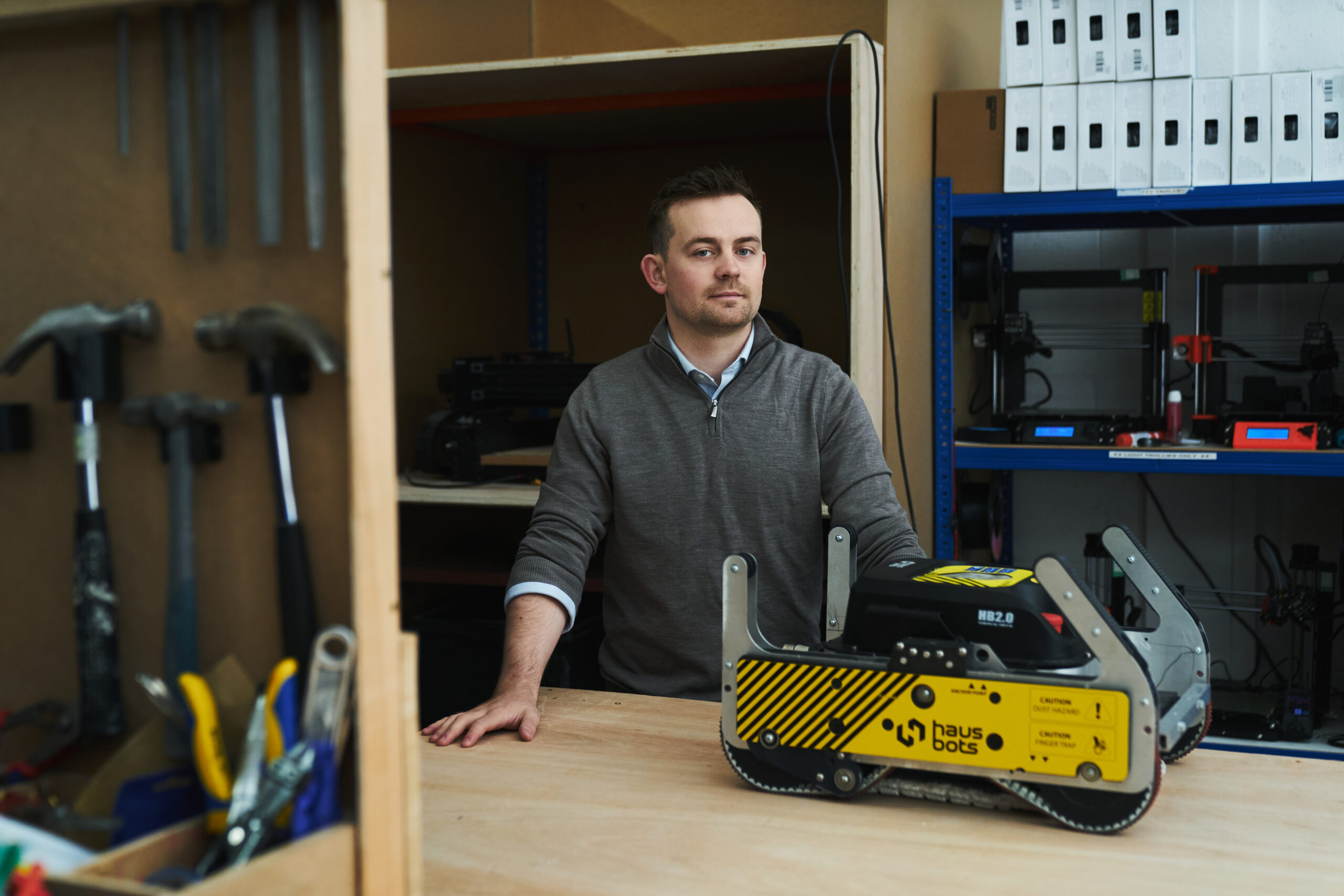 Meet the Innovator aiming high with wall climbing robots - Connected ...