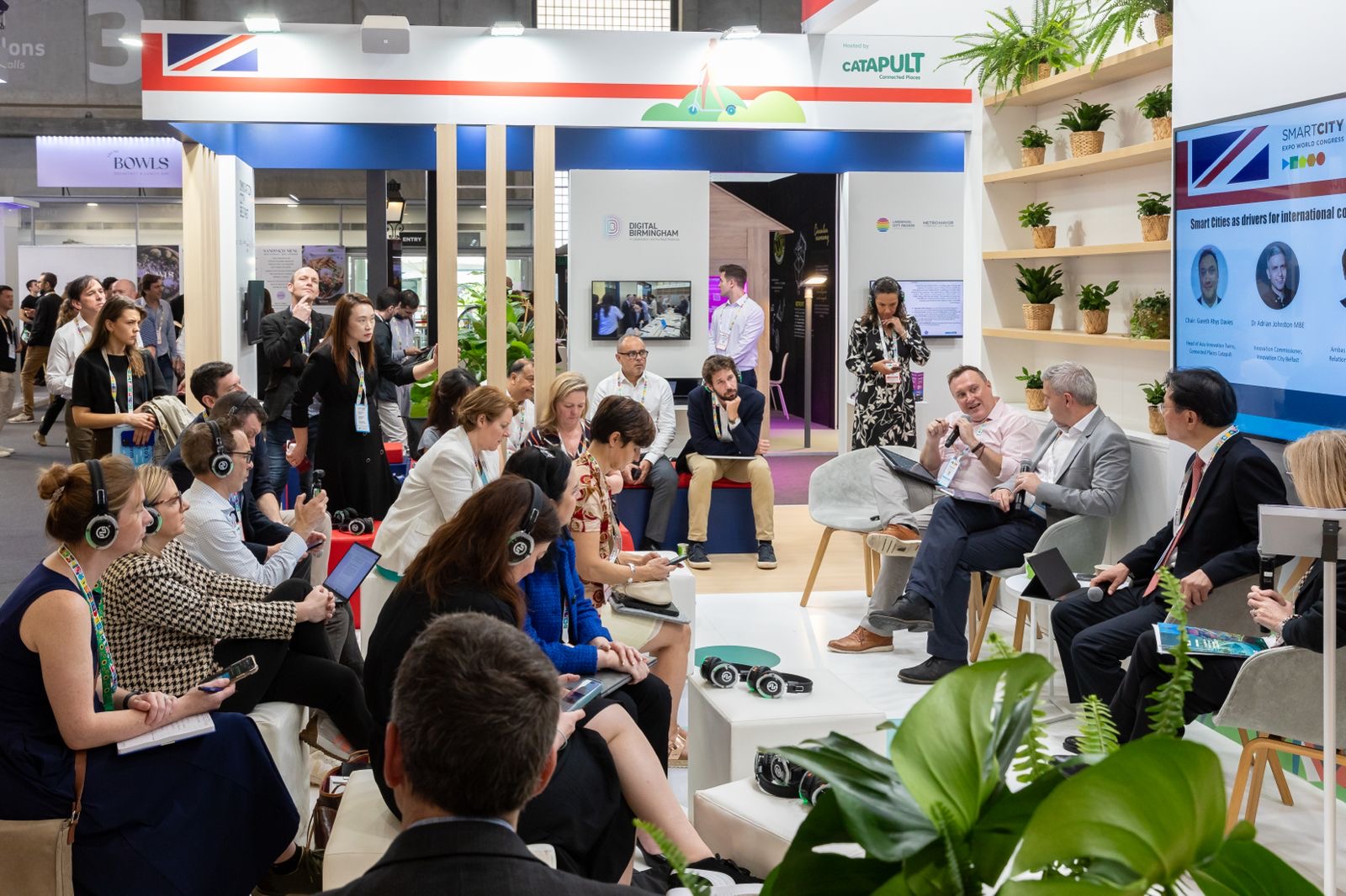 Catapult convenes smart city leaders at global congress in Barcelona - Connected Places Catapult