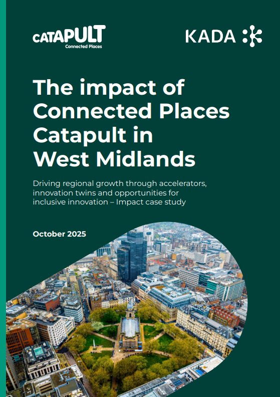 The impact of Connected Places Catapult in the West Midlands - Connected Places Catapult