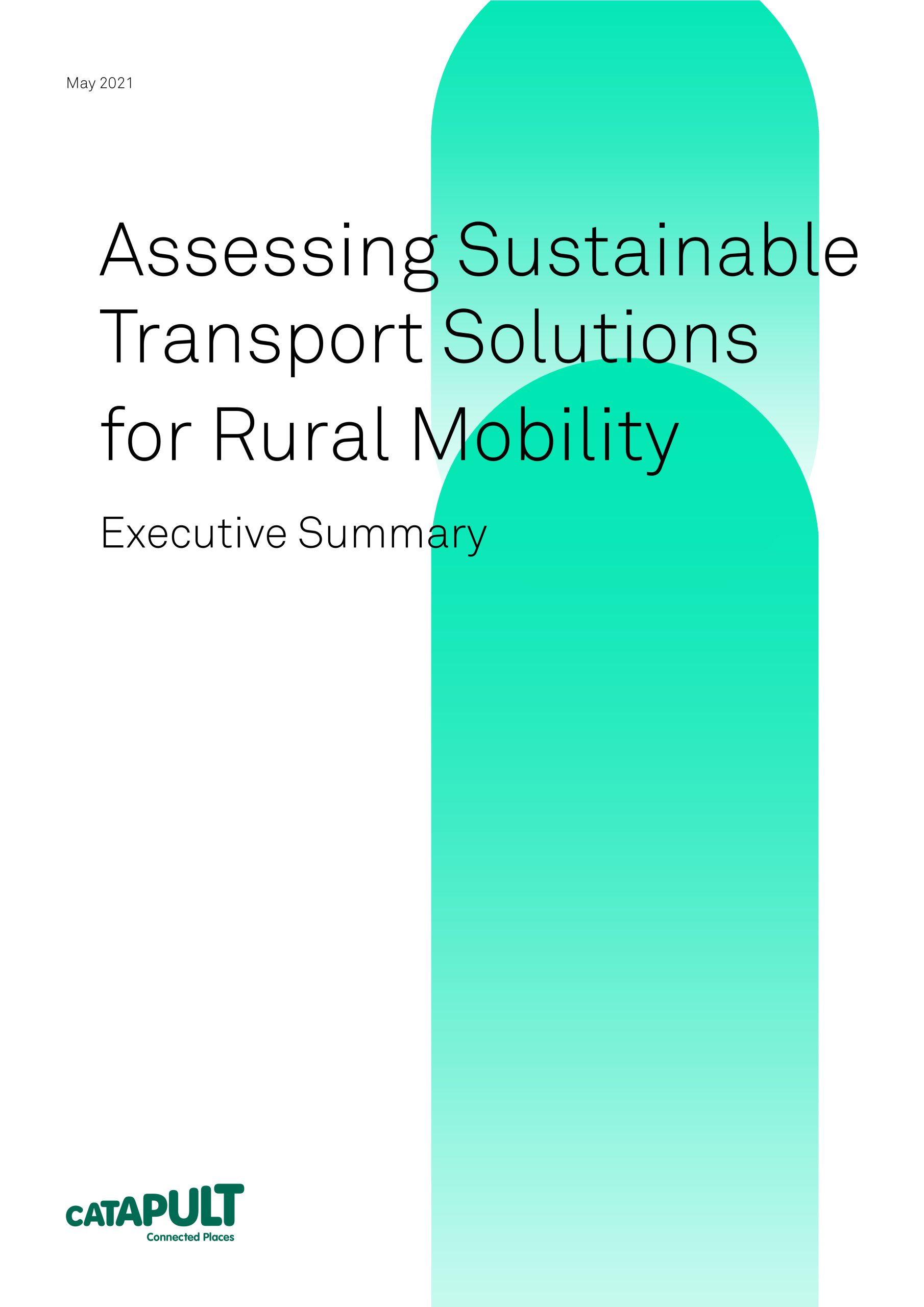 Assessing sustainable transport solutions for rural mobility ...