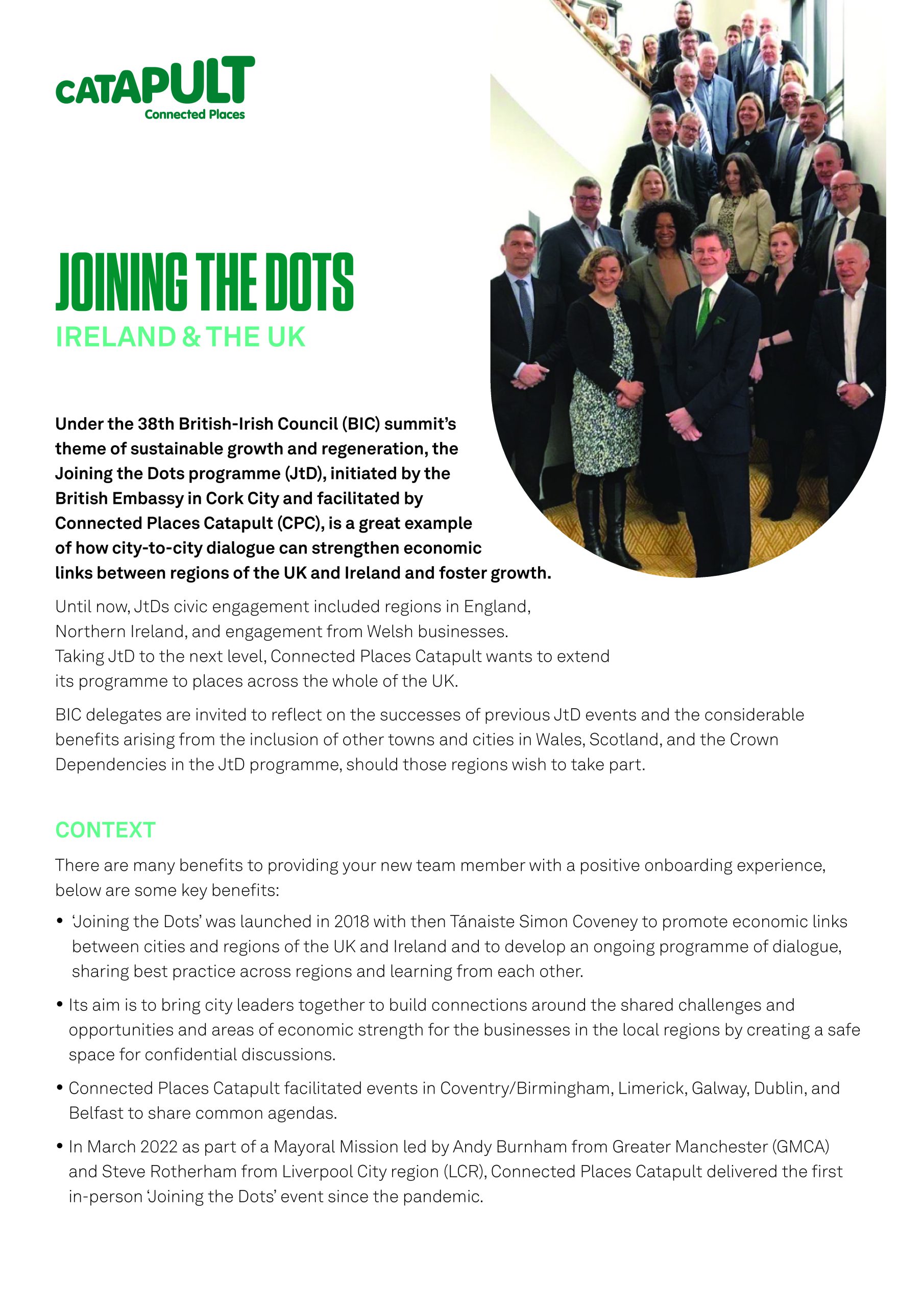 Joining the Dots - Connected Places Catapult