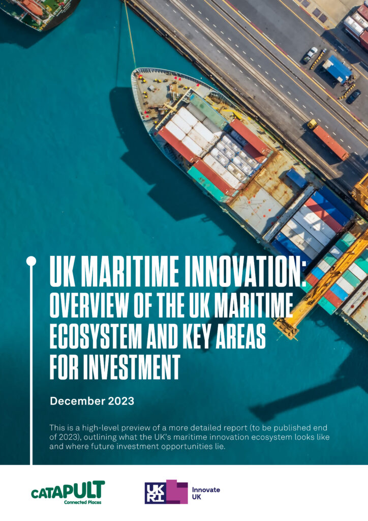 UK Maritime Innovation Ecosystem - Connected Places Catapult