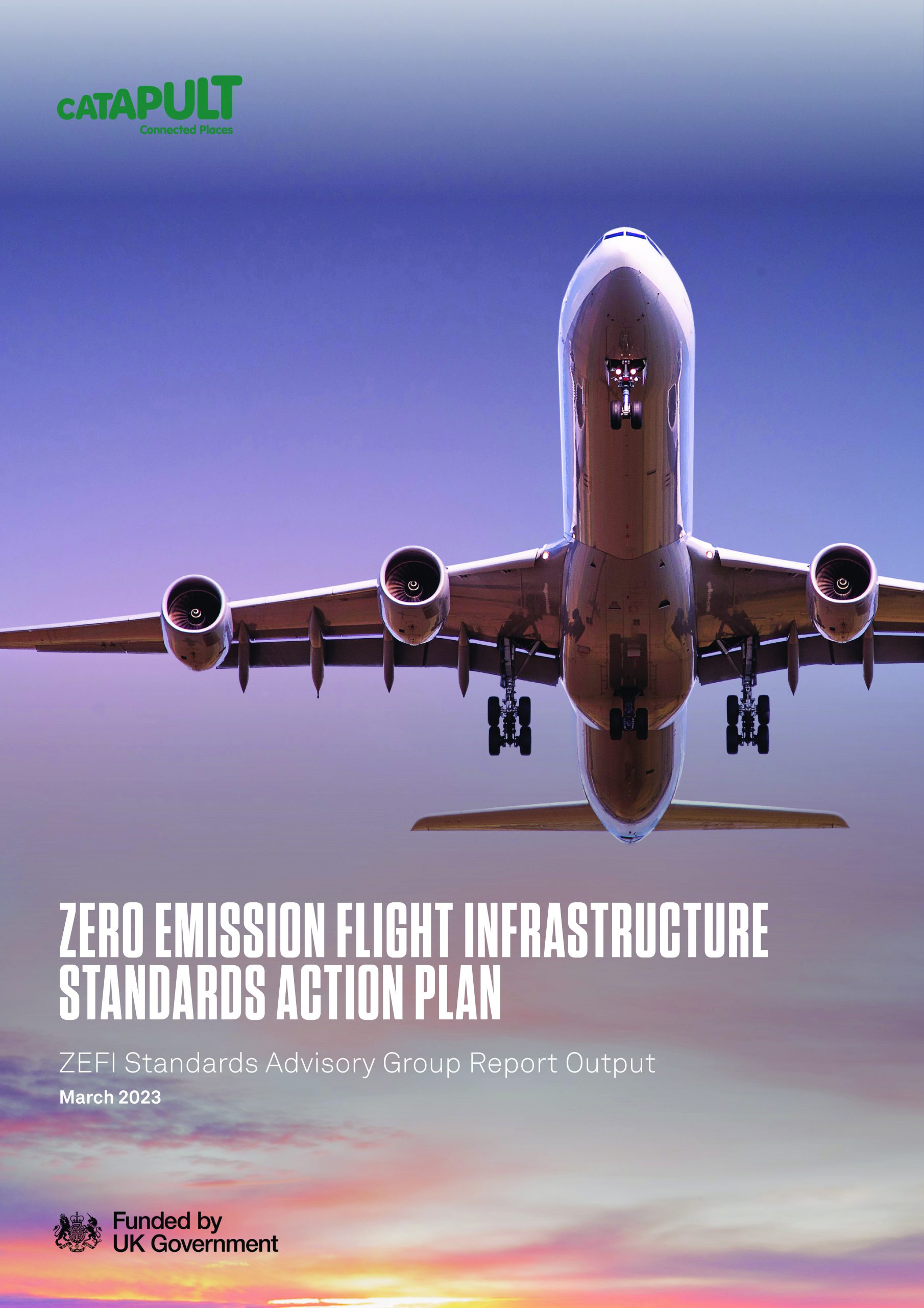 Zero Emission Flight Infrastructure: Standards Action Plan - Connected Places Catapult